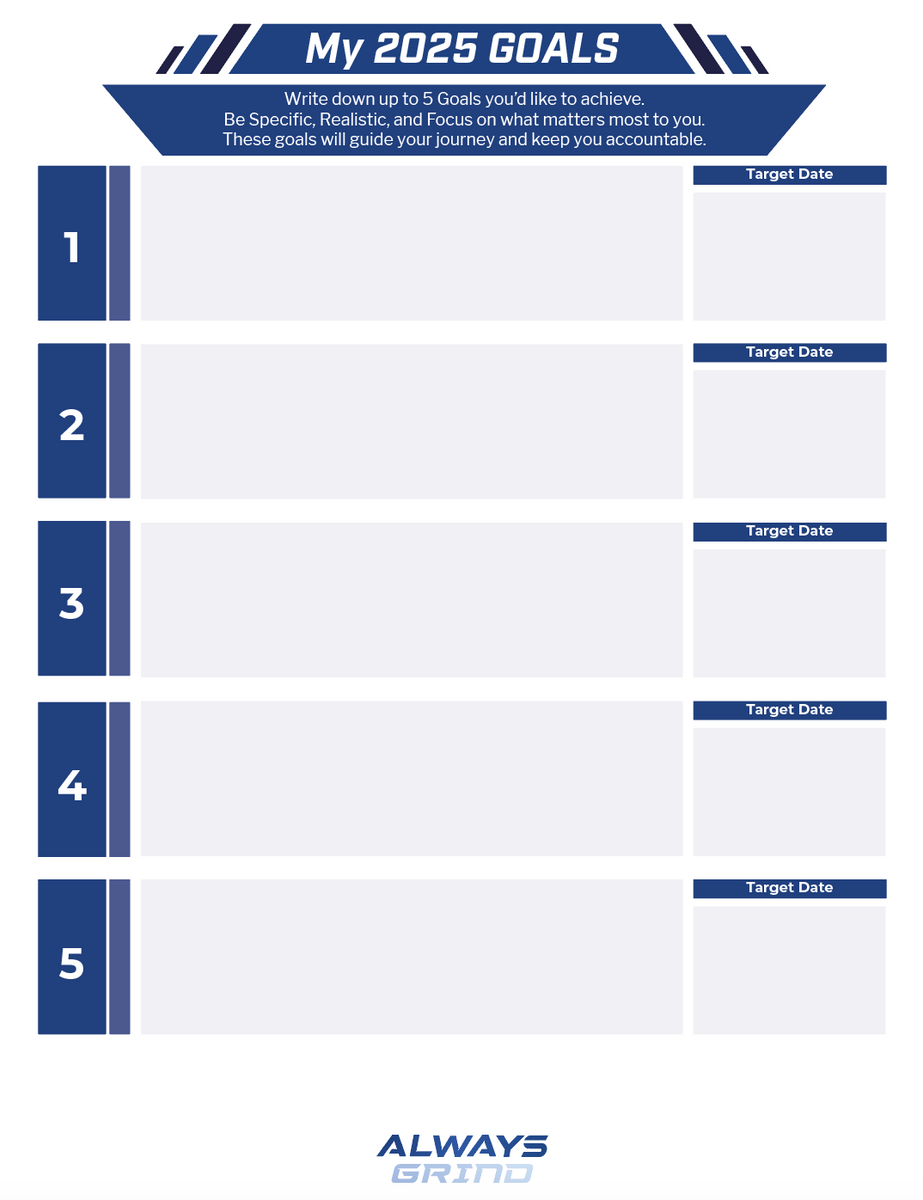 Always Grind Goal Planner (2025)